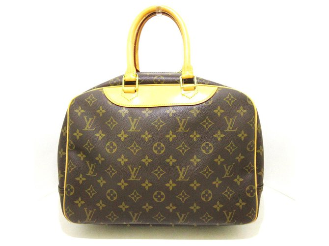 Louis Vuitton Deauville Marrone Tela ref.283082 - Joli Closet