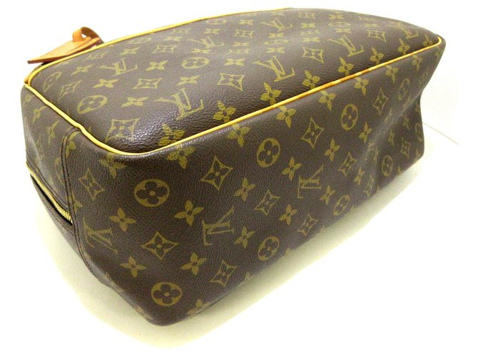 Louis Vuitton Deauville Marrone Tela ref.283082 - Joli Closet