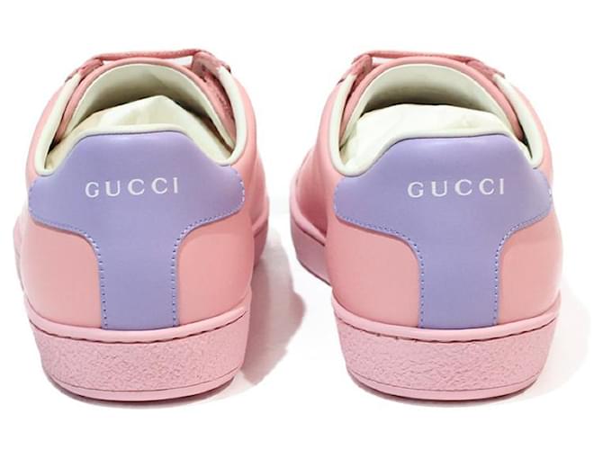 Gucci Sneakers Pink Leather ref.322175 - Joli Closet
