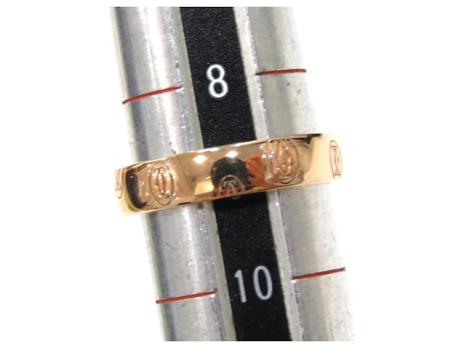 Cartier Gold 18K Happy Birthday Ring Golden Metal ref.426691 - Joli Closet