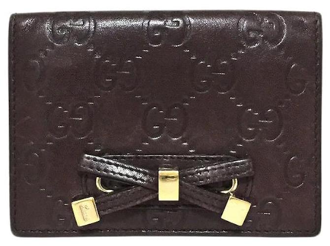 Gucci wallet Brown Leather ref.481266 - Joli Closet