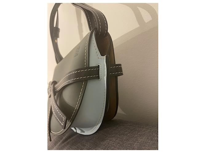 Loewe Gate Blue Green Lambskin ref.521444 - Joli Closet
