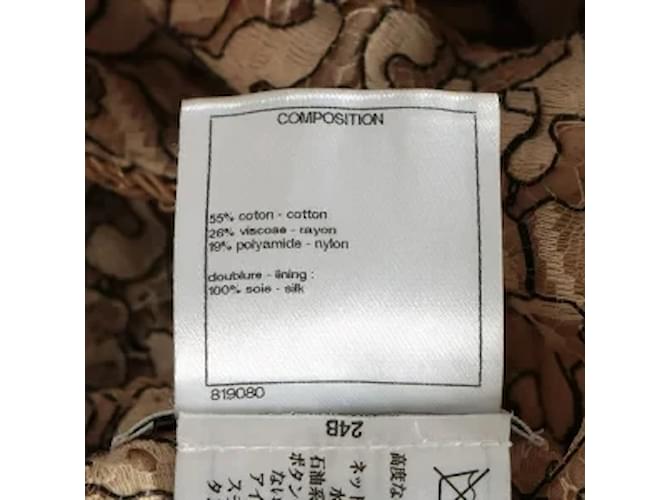 Chanel Jumpsuits Beige Cotton Rayon ref.552001 - Joli Closet