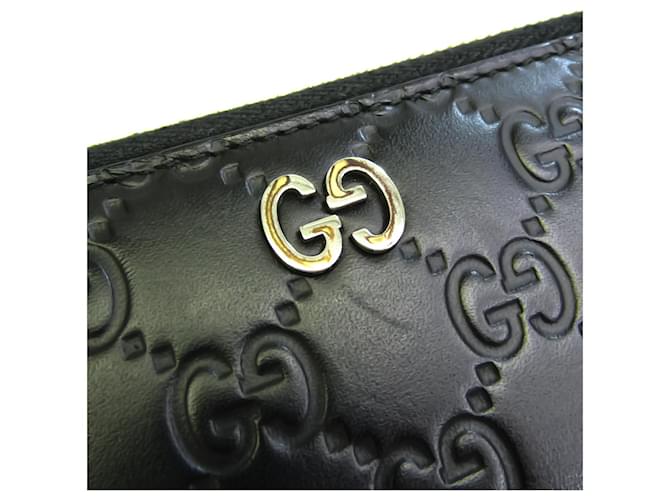 Gucci Guccissima Black Leather ref.587205 - Joli Closet