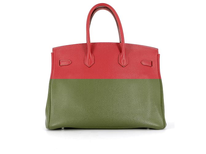 Hermès HERMES BIRKIN 35 Red Leather ref.589760 - Joli Closet