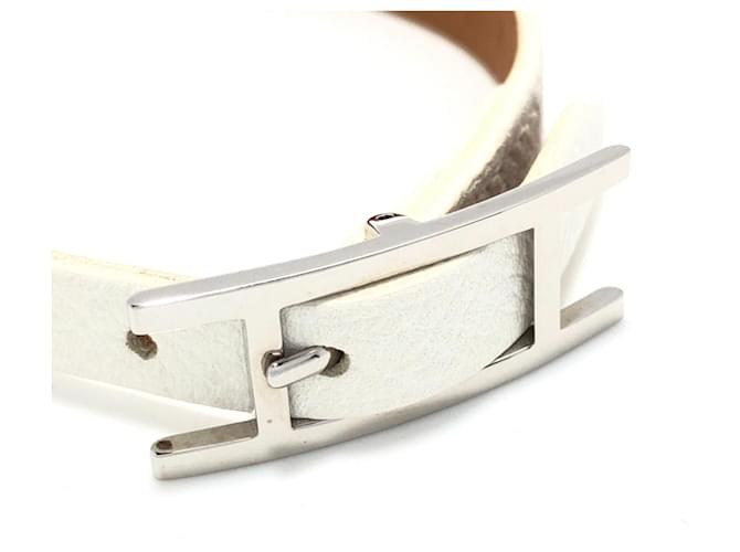 Hermès Hapi 3 White Leather ref.592707 - Joli Closet