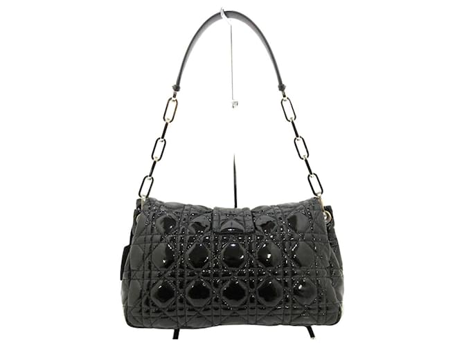 Dior Cannage stitch Black Leather ref.603049 - Joli Closet