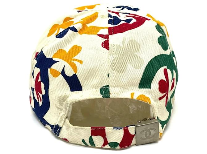 Chanel Chapeaux Coton Multicolore ref.622824 - Joli Closet