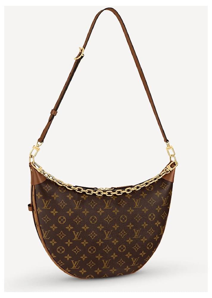 Louis Vuitton Lv Loop Hobo Bag Monogram Reverse Brown Ref630467 Joli Closet