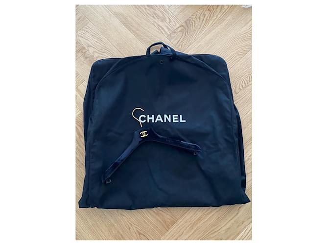 Chanel TRAVEL BAG Black Cotton ref.658419 - Joli Closet