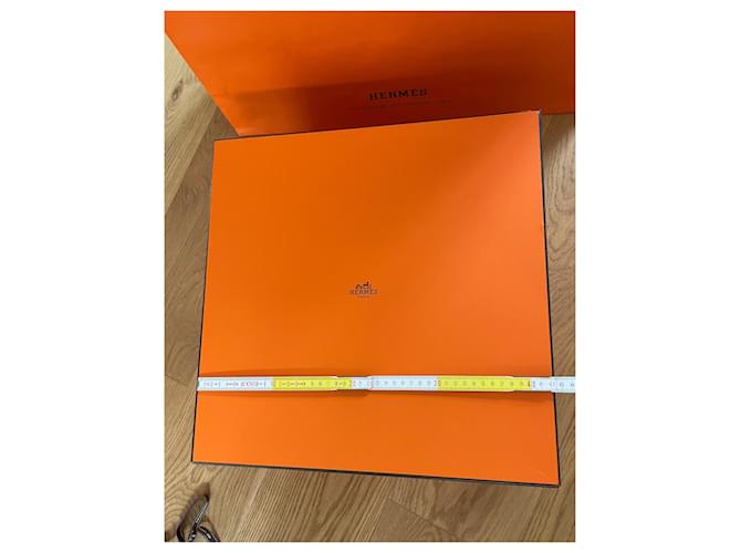 Hermès Hermes Birkin / Kelly packaging set Box Bag Orange ref.687944 ...