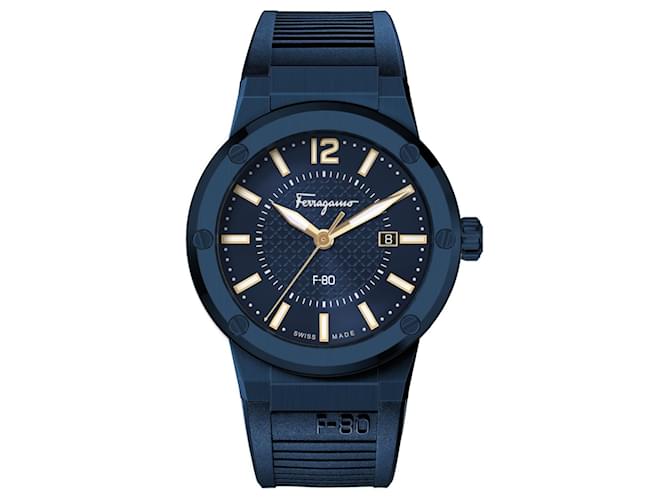 Salvatore Ferragamo F-80 watch Blue ref.694745 - Joli Closet