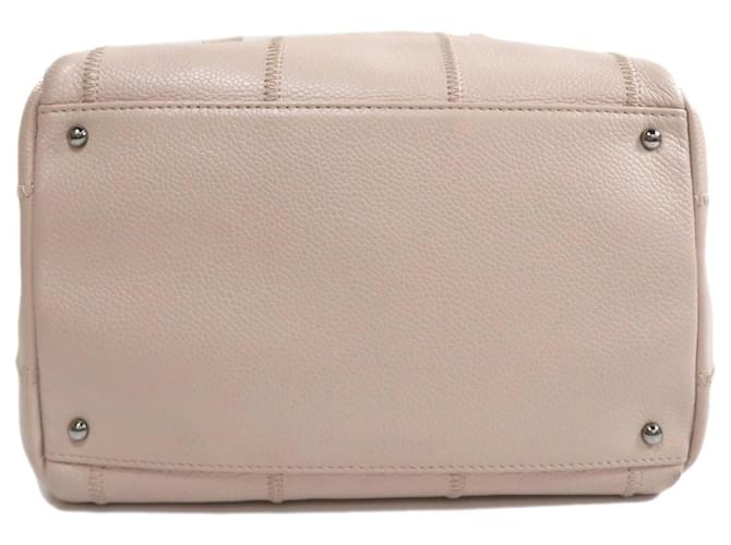 Chanel Chocolate bar Flesh Leather ref.712728 - Joli Closet