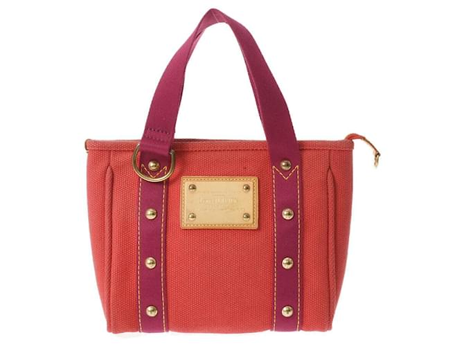 Louis Vuitton Antigua Red Cloth ref.725001 - Joli Closet