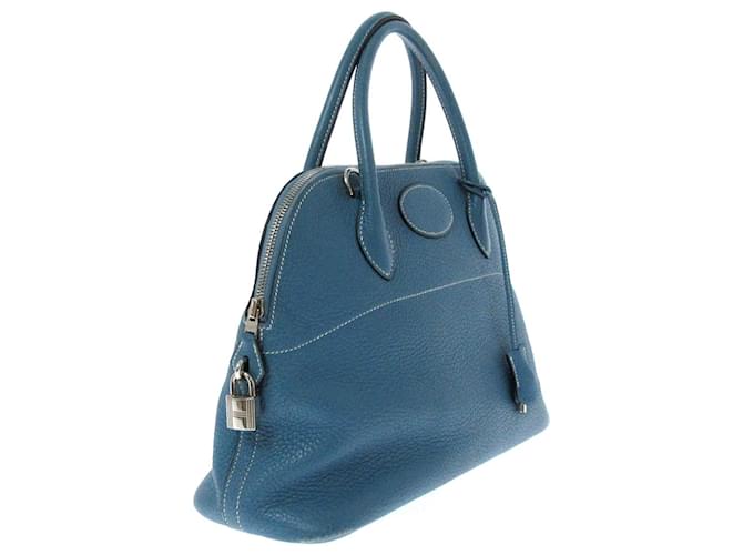 Hermès Hermes Bolide Blue Leather ref.728226 - Joli Closet