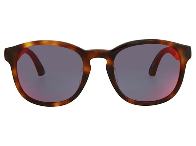 Puma Round-Frame Acetate Sunglasses Brown ref.740532 - Joli Closet