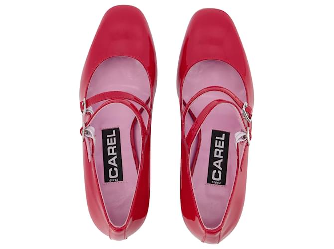 Alice Pumps - Carel - Red - Patent Leather ref.748839 - Joli Closet Alice Pumps - Carel - Red - Patent Leather ref.748839 - Joli Closet