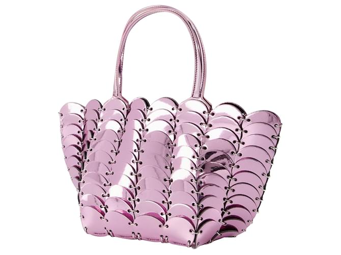 Pacoio Mini Cab Hobo Bag - Paco Rabanne - Pink Fuschia - Synthetic ref ...