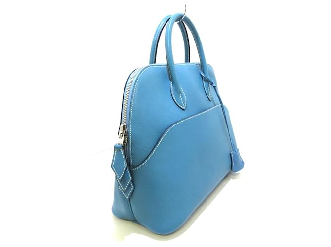 Hermès Hermes Bolide Blue Leather ref.754722 - Joli Closet