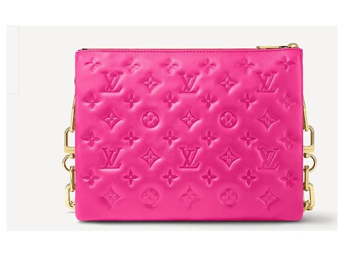 Louis Vuitton LV Coussin Rose Miami Pink Leather ref.785095 - Joli Closet