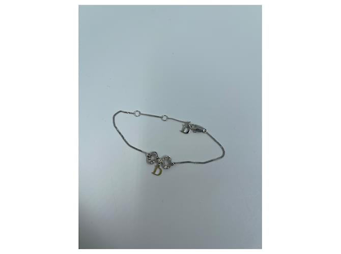 Silver Metal Dior Bracelet Silvery ref.786504 - Joli Closet