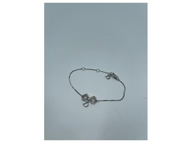 Silver Metal Dior Bracelet Silvery ref.786504 - Joli Closet