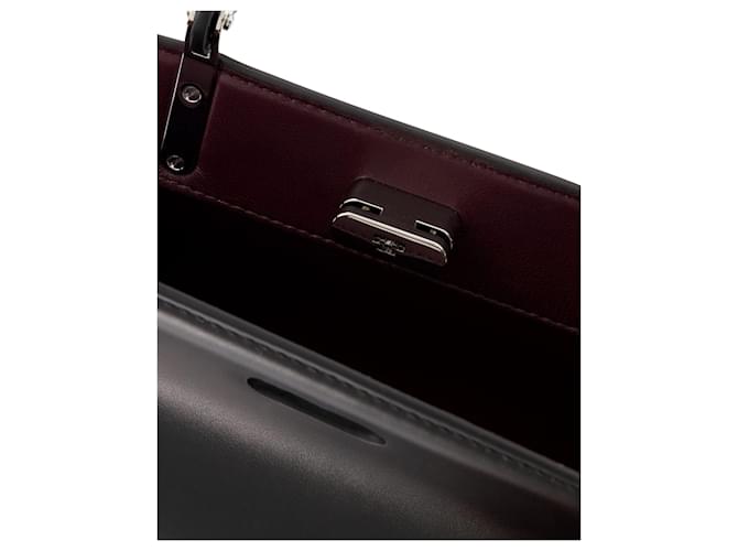 Petite Lee Radziwill Cat Eye Bag - Tory Burch - Black - Leather ref ...