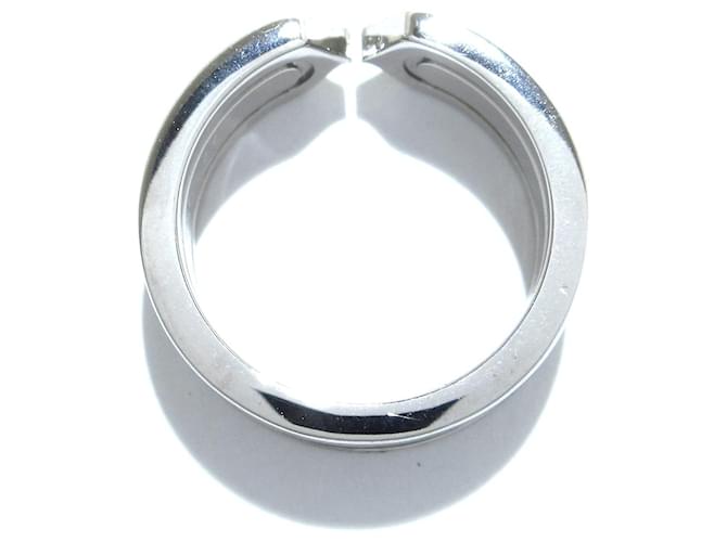 Cartier C2 Or blanc Argenté ref.842037 - Joli Closet