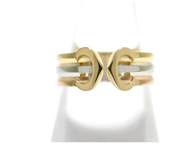 cartier 2C C2 Golden Yellow gold ref.853589 - Joli Closet