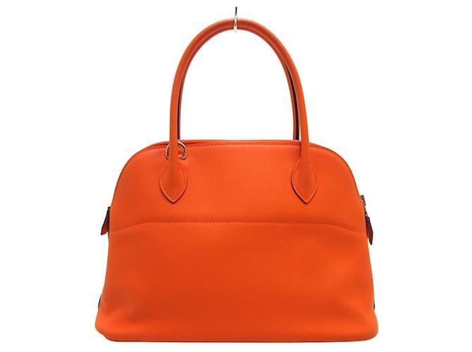 Hermès Bolide Orange Leather ref.902635 - Joli Closet