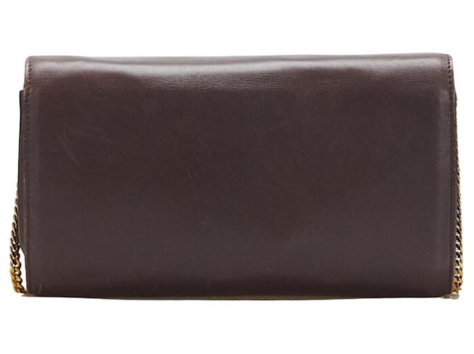 Céline Celine Macadam Brown Leather ref.910141 - Joli Closet