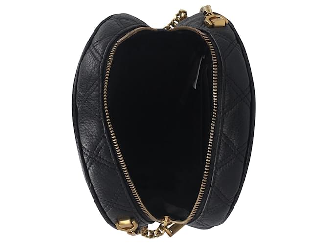 Marc Jacobs Status Quilted Round Crossbody Bag in Black Leather ref ...