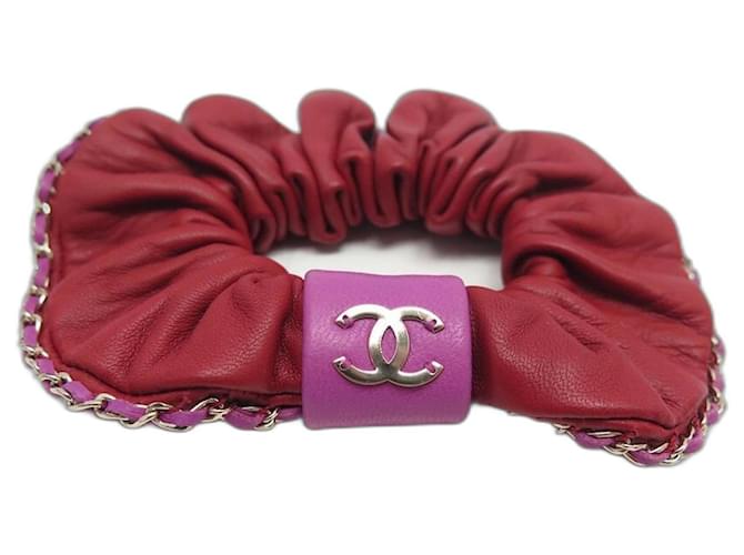 Chanel Hair accessories Multiple colors Leather ref.1070515 - Joli Closet