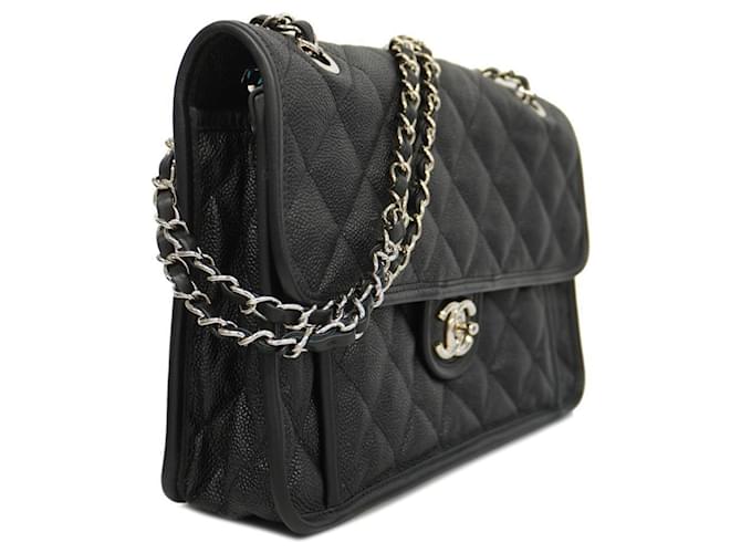 Chanel Timeless Black Leather ref.1232024 - Joli Closet