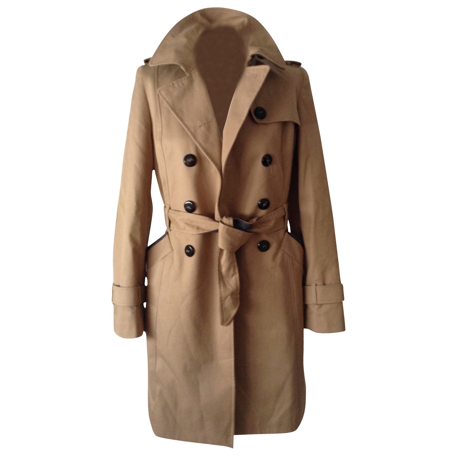 Cyrillus Coats, Outerwear Beige Cotton ref.6686 - Joli Closet