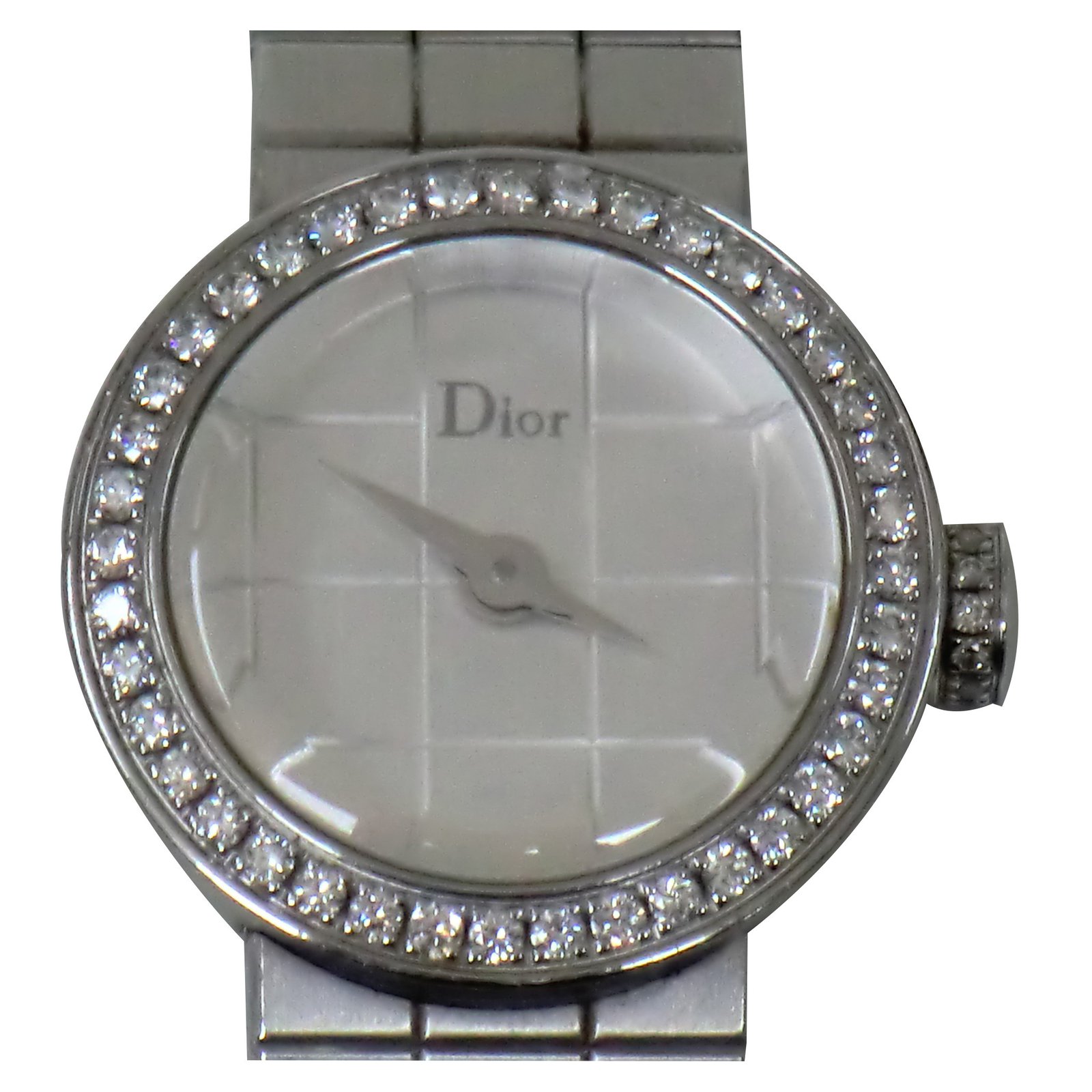 Christian Dior mini D Dior Acier ref.8664 - Joli Closet