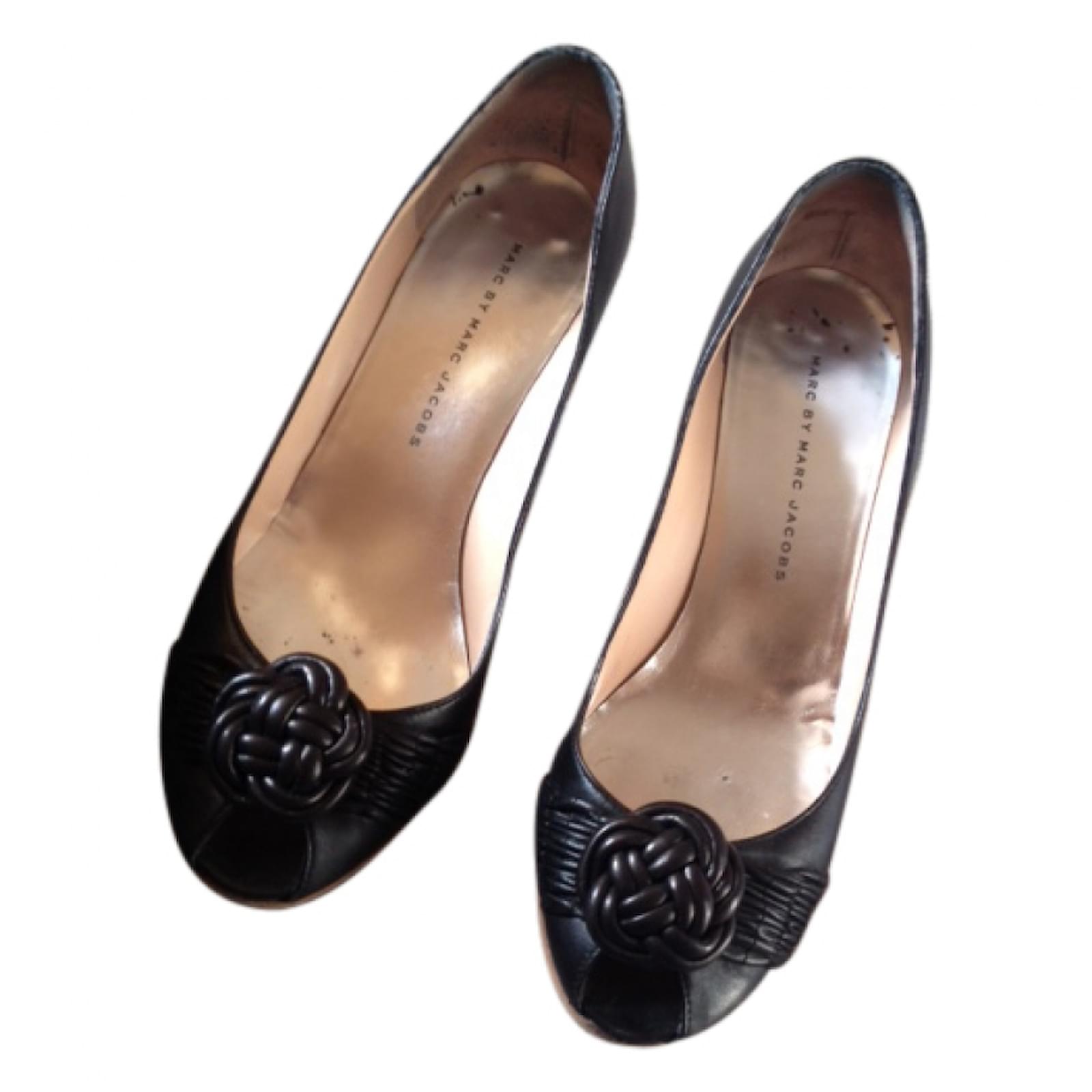 Marc by Marc Jacobs Heels Black Leather ref.12930 - Joli Closet