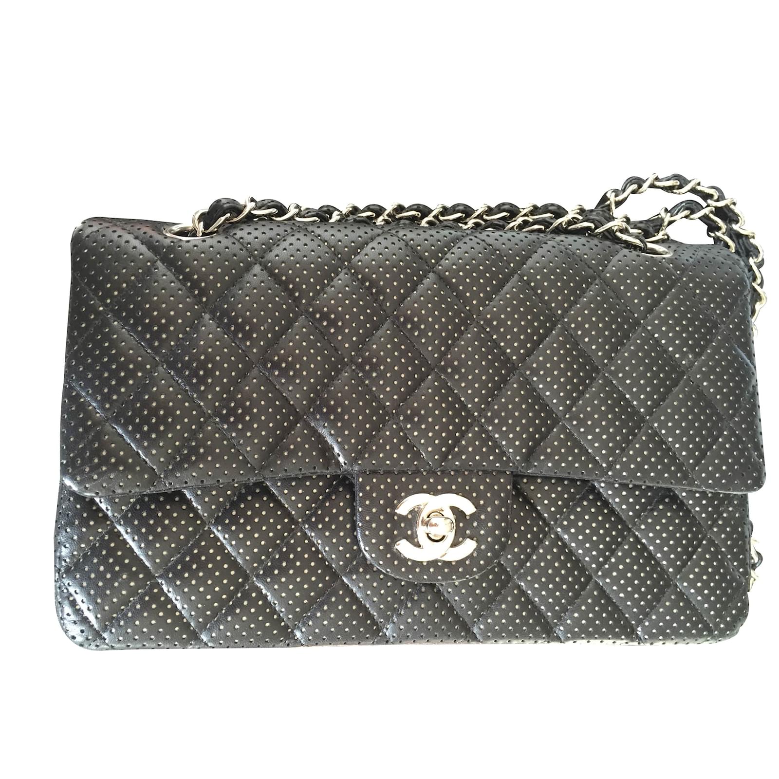 Timeless Chanel Handtaschen Schwarz Leder ref.14959 - Joli Closet