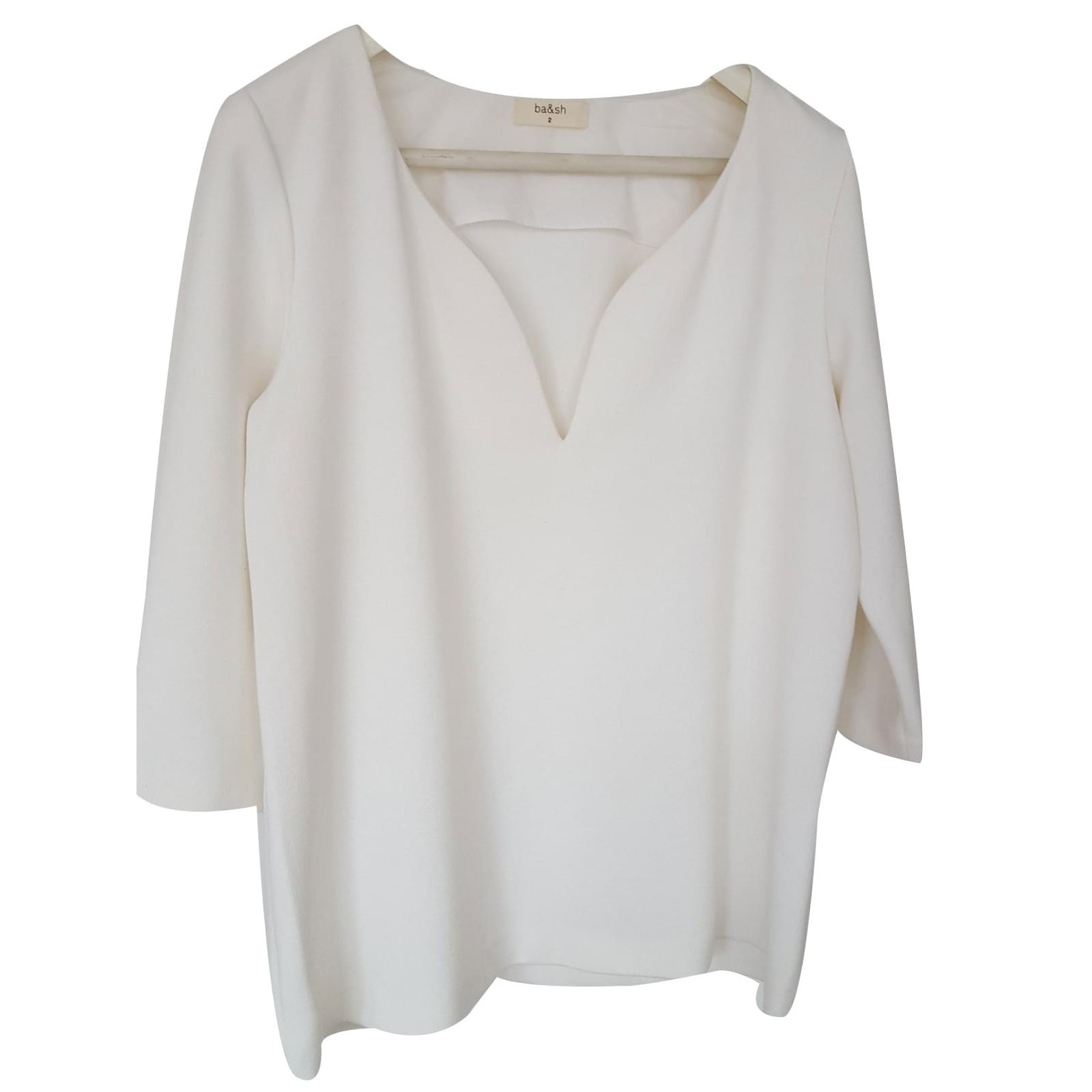 Bash Tops White Polyester ref.15118 - Joli Closet