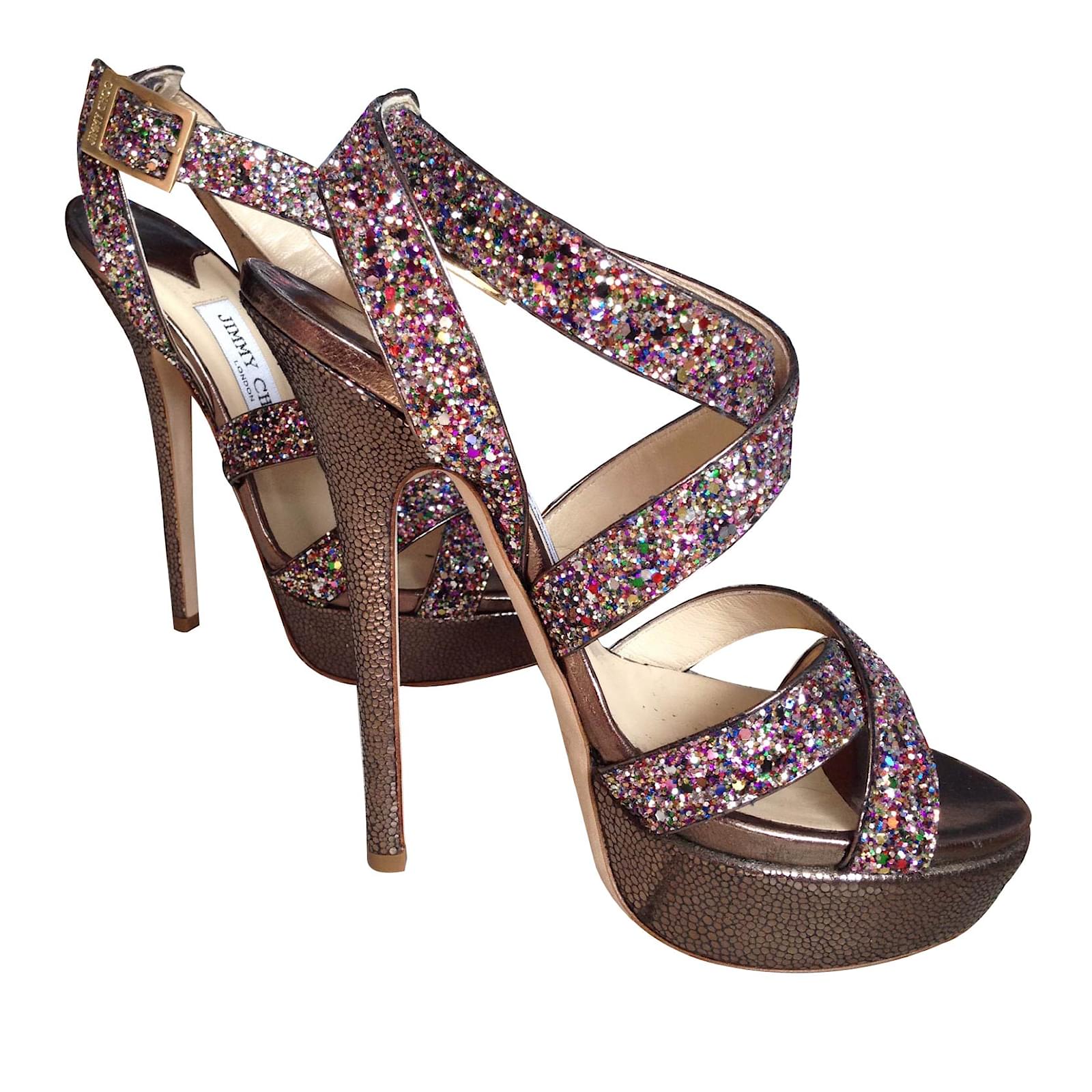 Jimmy Choo Heels Multiple colors Leather ref.15649 - Joli Closet