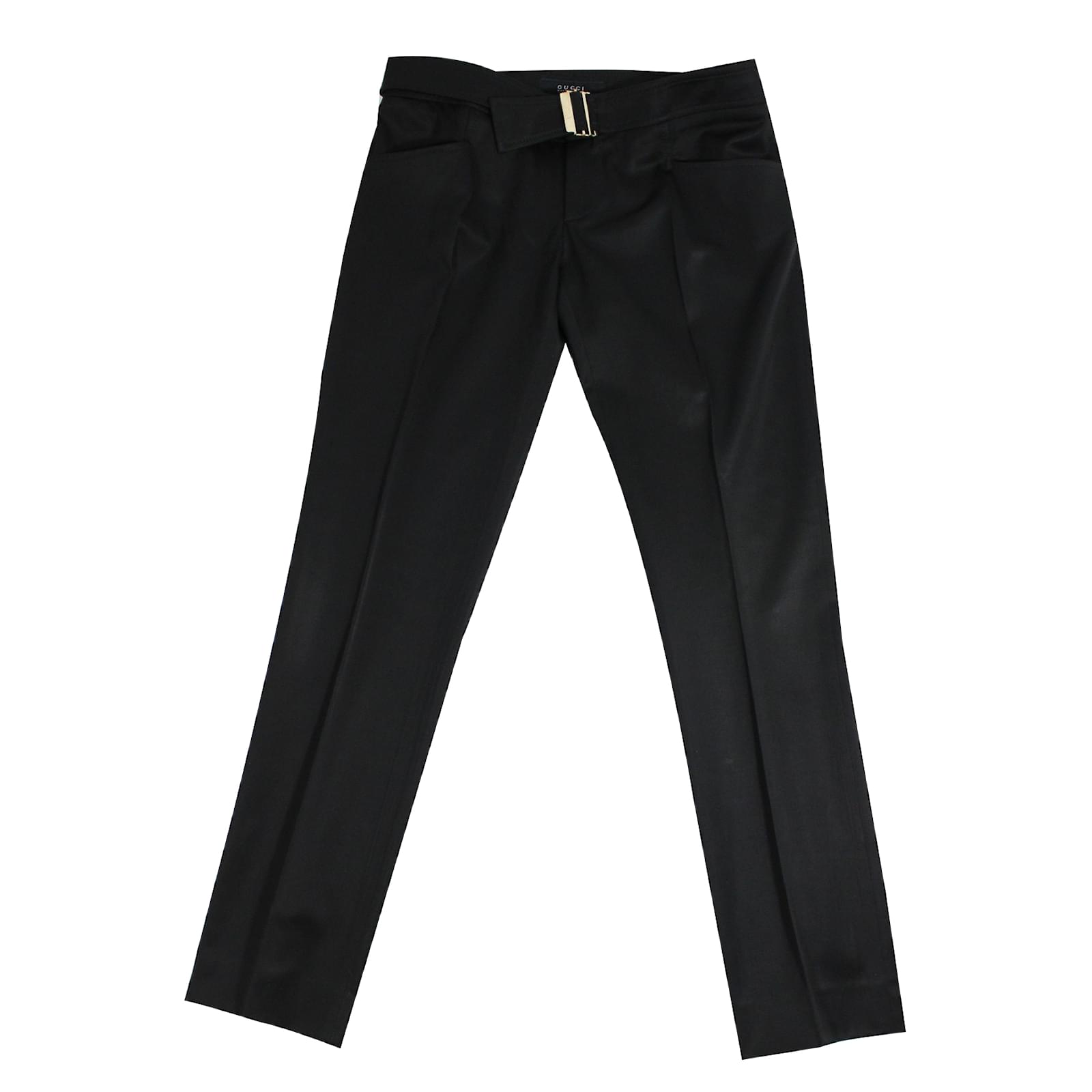 Pantalons Gucci Pantalon Autre Noir ref.18311 - Joli Closet