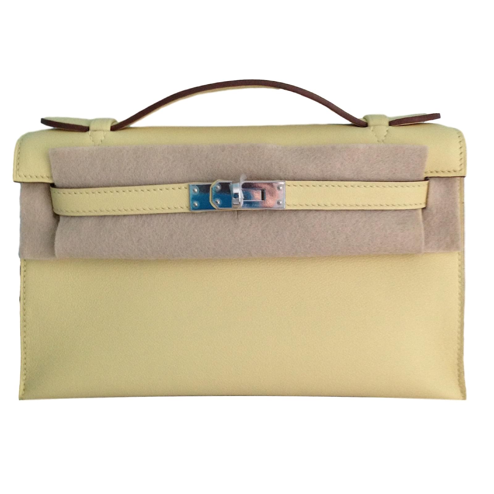 Hermès KELLY MINI 22 Cuir Jaune ref.19813 - Joli Closet