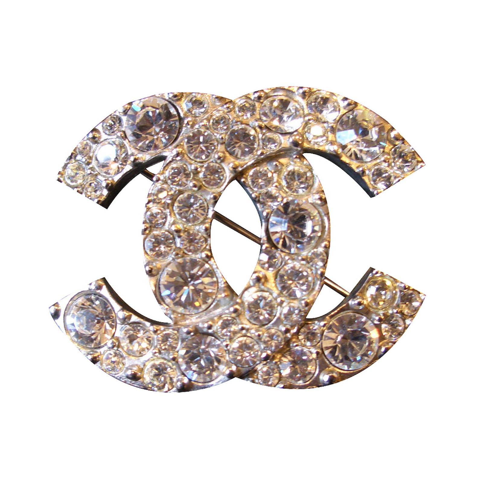 Chanel Broche Métal Argenté ref.26244 - Joli Closet