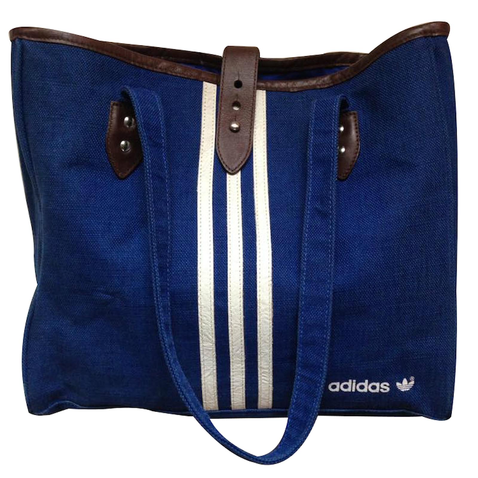 Adidas Handbag Blue Denim ref.29235 - Joli Closet