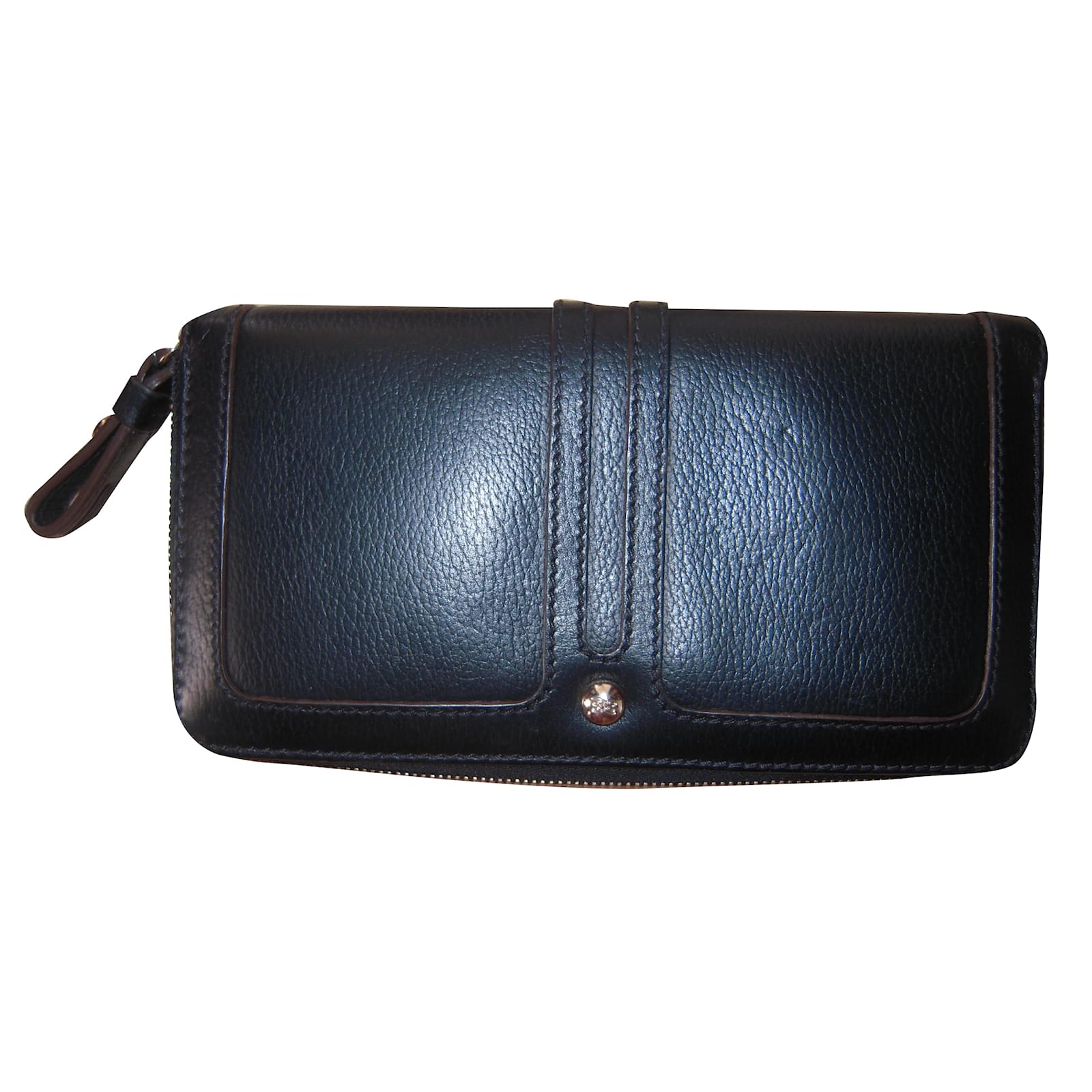 Lancel Wallet Black Leather ref.30169 - Joli Closet