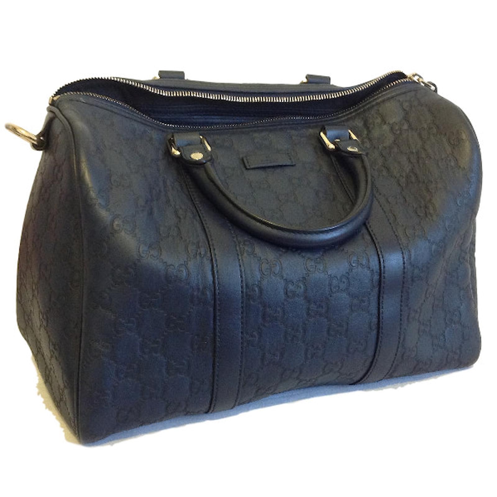 Gucci Handbag Blue Leather ref.33771 - Joli Closet