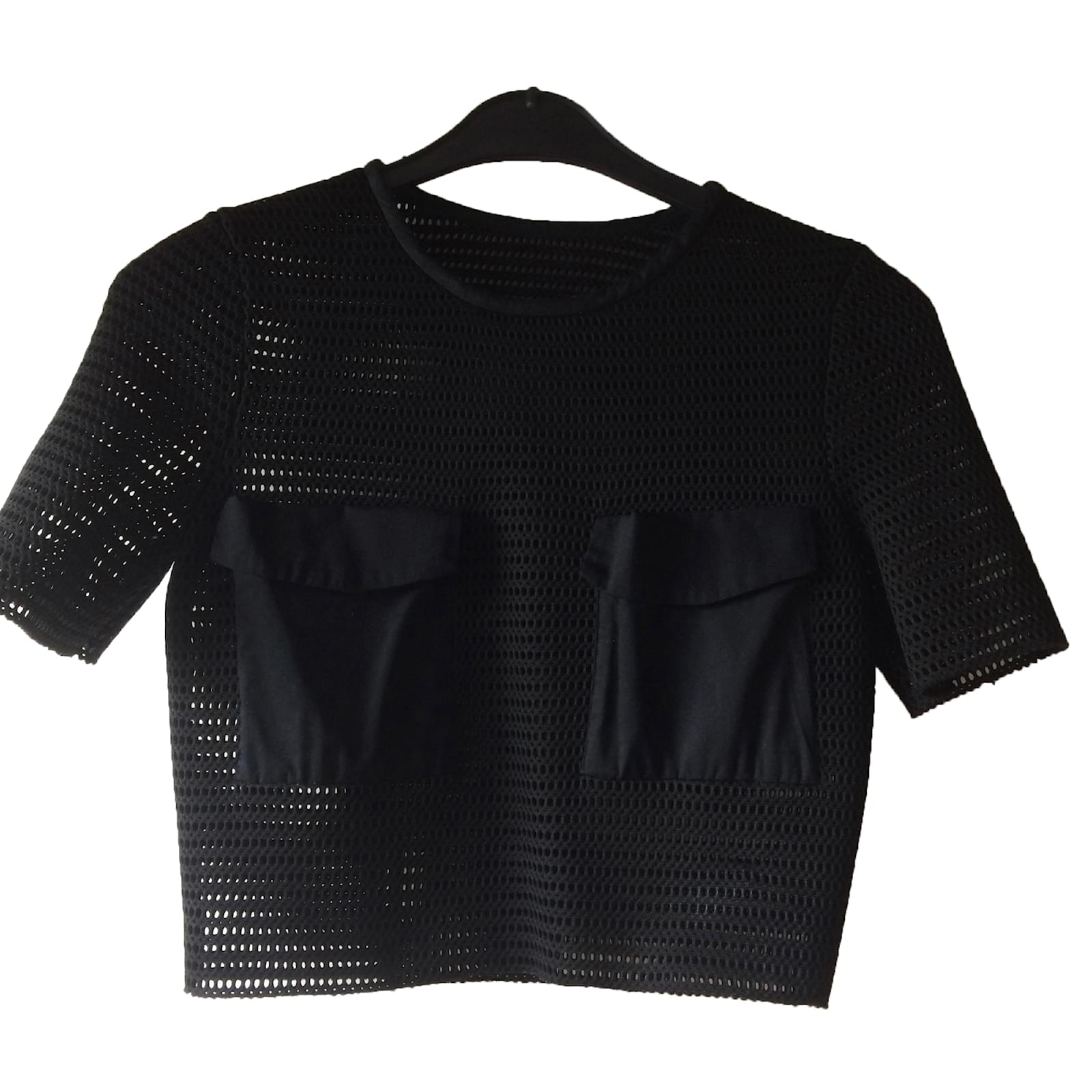 Zara Tops Black Polyamide ref.42253 - Joli Closet
