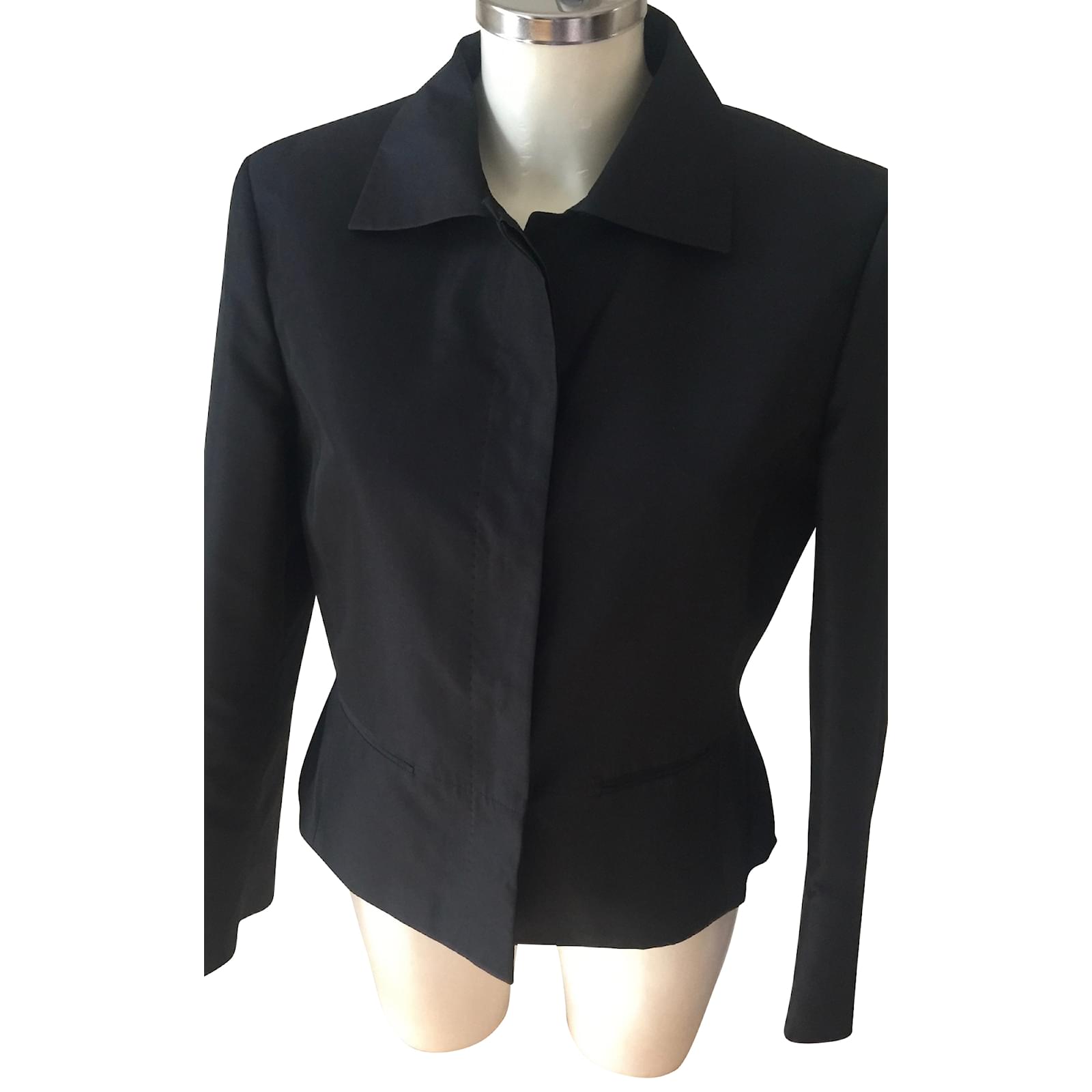 Cerruti 1881 Jackets Black Wool ref.54556 - Joli Closet