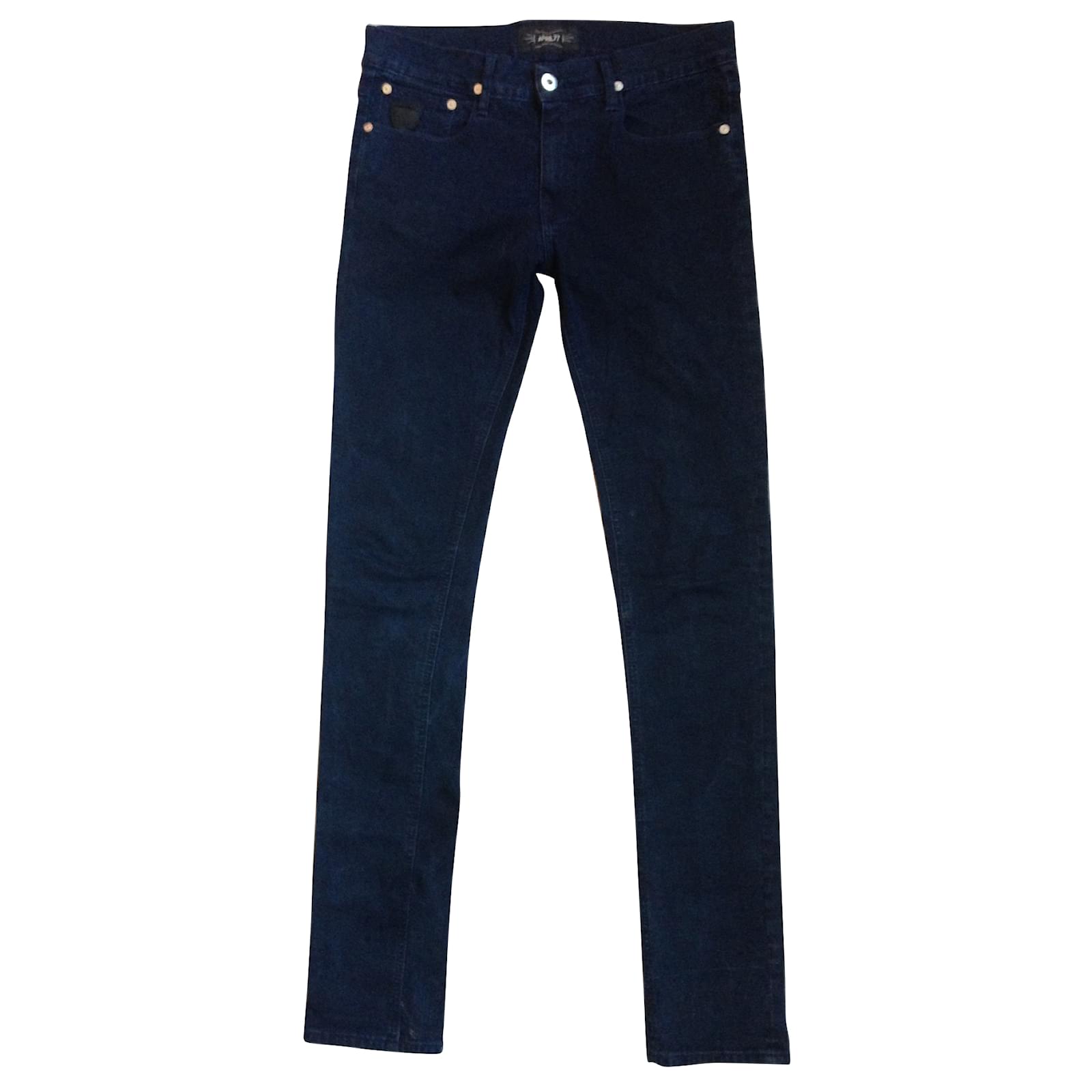 April 77 Jeans Navy blue Cotton ref.55396 - Joli Closet