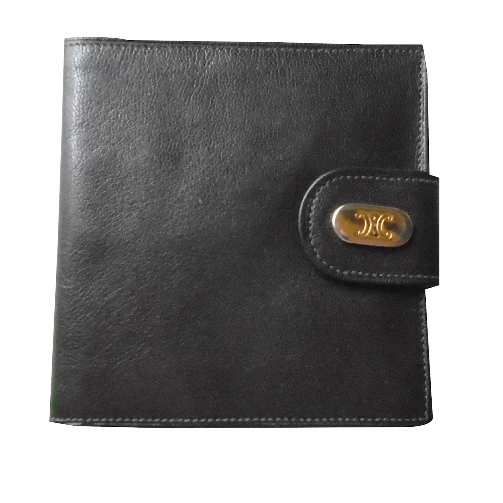 Céline Wallets Dark brown Leather ref.56471 - Joli Closet